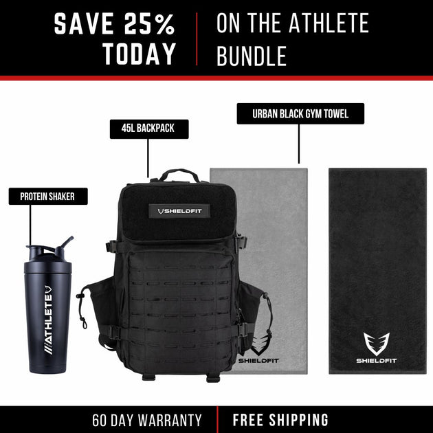 Shop Athlete Bundle | Athlete Backpack & Towel Combos | Shieldfit